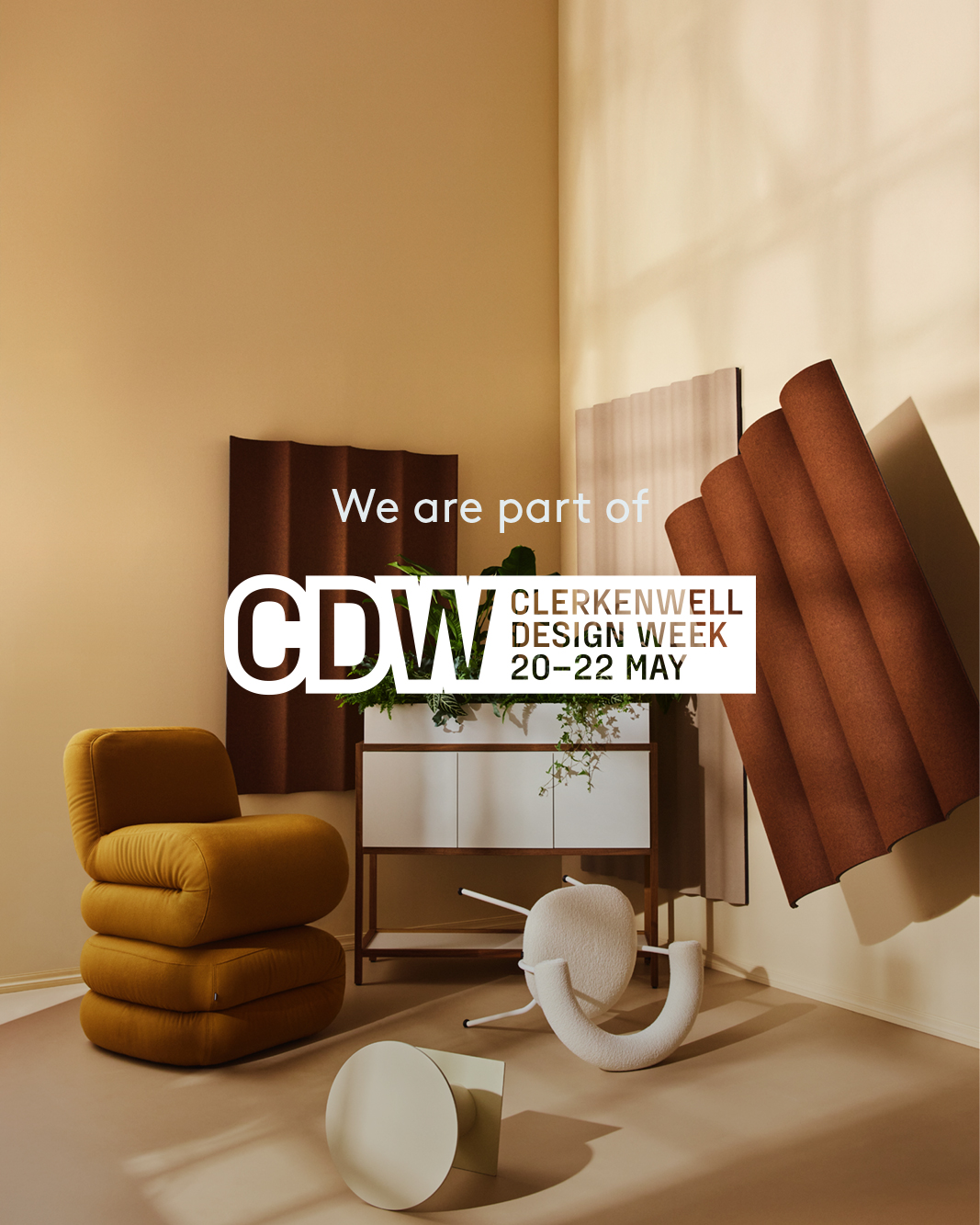 Clerkenwell Design Week London, 20–22 maj 2025 - Abstracta